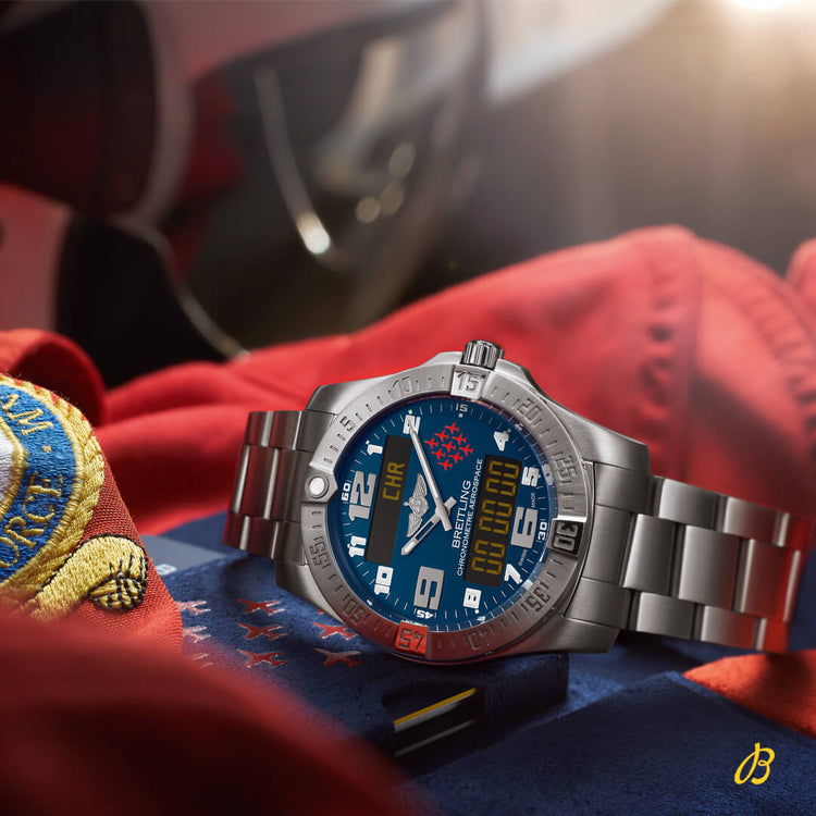 Breitling Launch Exclusive Aerospace Red Arrows Special Edition ...